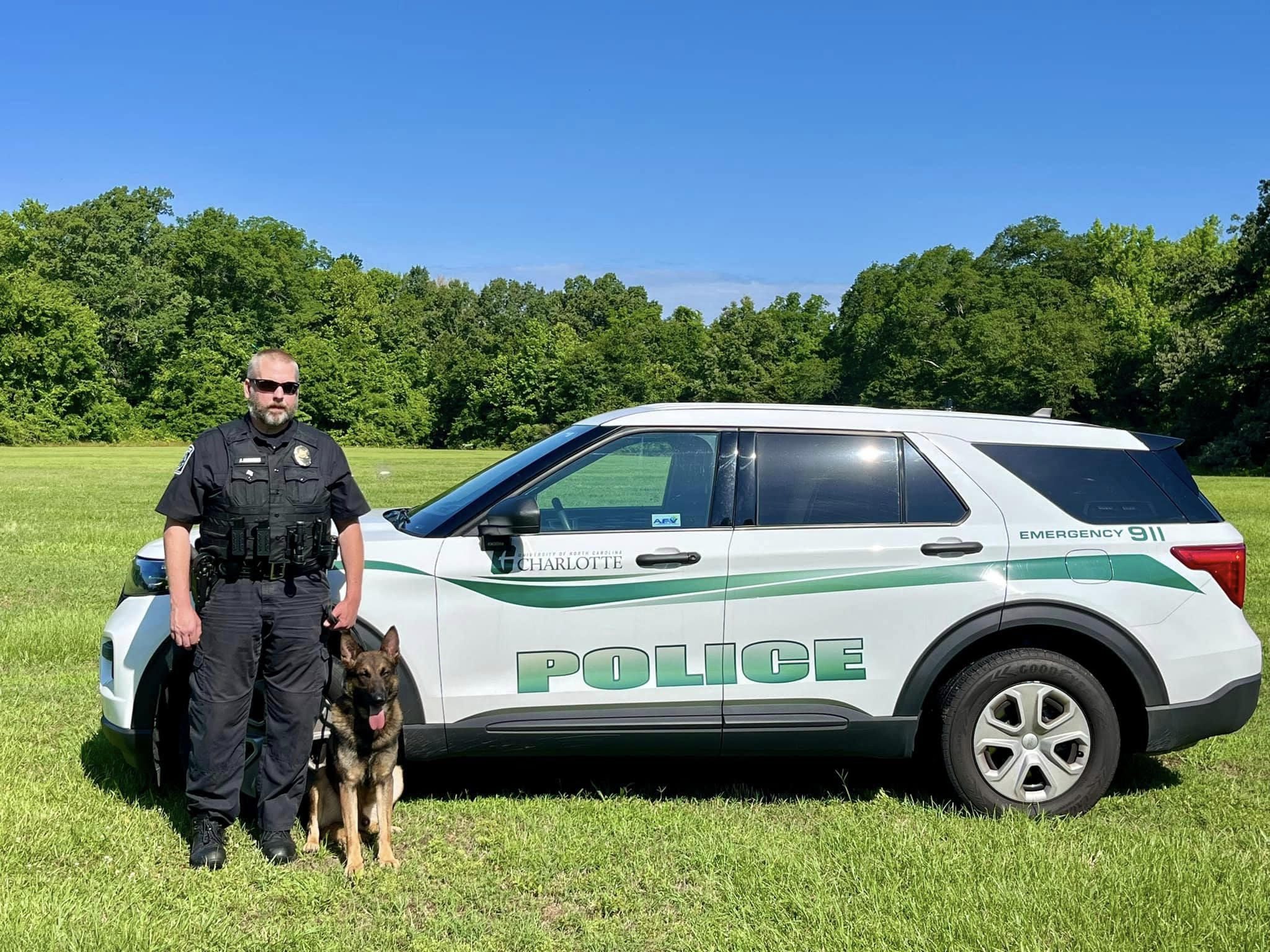 UNC Charlotte Police and Public Safety's K-9 Dany to Get Donation of ...